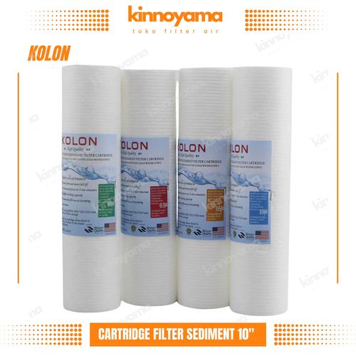 Jual Cartridge Filter Air / Filter Sedimen 10 Inch KOLON - Filter ...