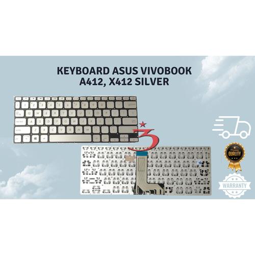 Jual KEYBOARD ASUS VIVOBOOK 14 A412 A412D A412F A412U - SILVER - Kota ...