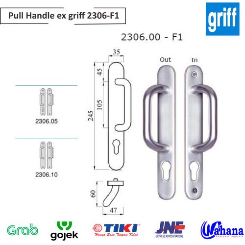 Jual Pull handle griff 2306-F1/Gagang Pintu/Handle Pintu/Pintu Besi ...