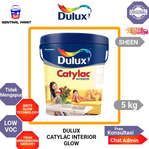 Jual DULUX CATYLAC INTERIOR 5 KG CAT TEMBOK INTERIOR DULUX CATYLAC ...