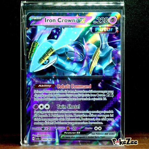 Jual Iron Crown ex sv5s 069/142 RR Pokemon TCG Indonesia Paradoks ...