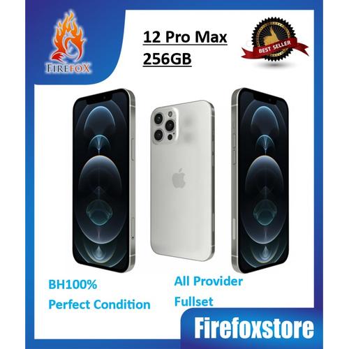 Promo iPhone 12 Pro Max 256GB Fullset Perfect Condition Second ...