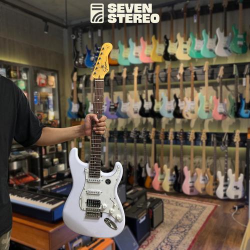 Jual Fena Guitar STD HSS Stratocaster Rosewood FB White - Kota Bandung ...