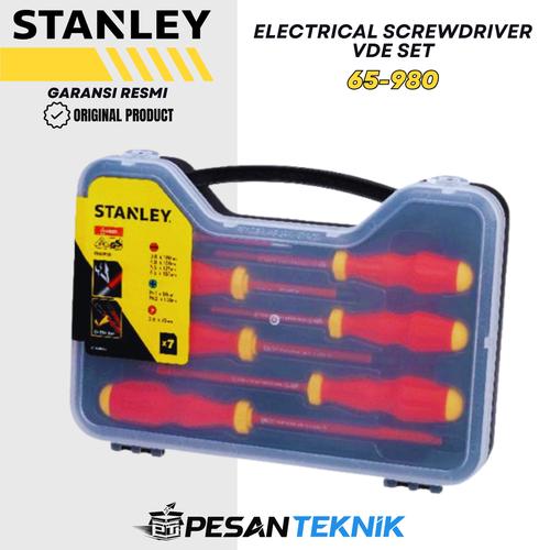 Jual Stanley Electrical Screwdriver VDE Set Obeng Listrik VDE 7Pcs 65 ...