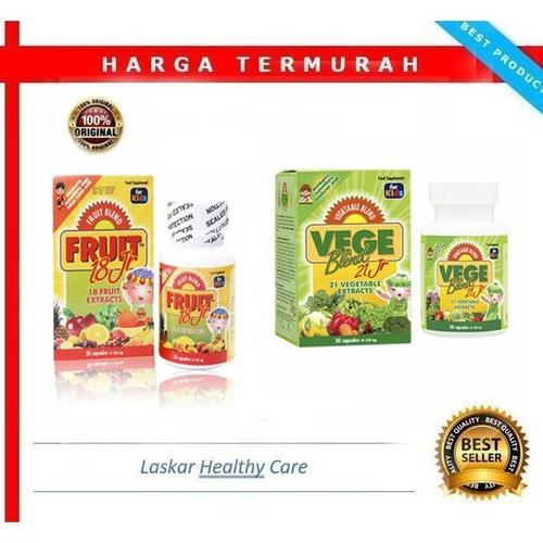 Jual Vegeblend 21 Junior Isi 30 Kapsul (Suplemen Sayuran Untuk Anak ...