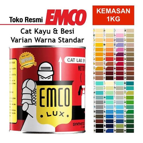 Jual Emco Lux Cat Kayu & Besi 1kg - Warna Standar Gloss Finish Kilap - STD 42 - Kota Denpasar ...