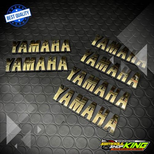 Jual Emblem tangki YAMAHA Rx king rxking cobra dan master Gold ...