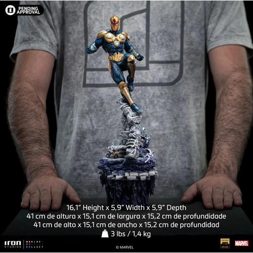 Jual DP Iron Studios 1/10 Art Scale Marvel Nova Infinity Gauntlet ...