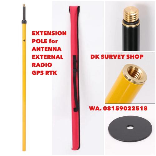 Jual EXTENSION POLE utk ANTENA EXTERNAL RADIO GPS GEODETIK / TELESCOPIC ...