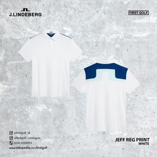 Jual J.Lindeberg Golf Jeff Polo Shirt SS24 / JL shirt SS24 - Hitam, S ...