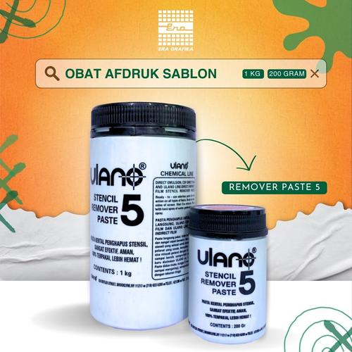Jual OBAT AFDRUK SABLON | ULANO STENCIL REMOVER PASTE 5 - 200gr - Kota ...