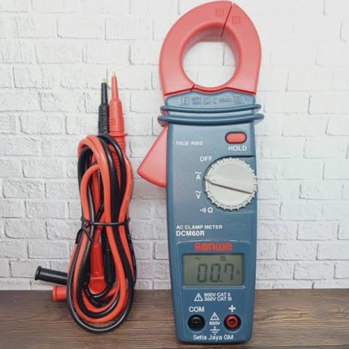 Jual Sanwa DCM60L Digital Clamp Meter DCM 60L Clam Meters Klem Tang ...