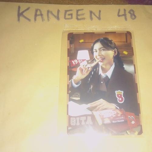 Promo Photocard Tango x JKT48 Official - Gita Sekar Andarini (Belakang N) - Kab. Bogor - Kangen ...