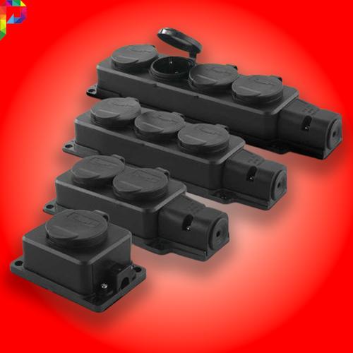 Jual Colokan Steker Stop Kontak Listrik Tahan Anti Air Debu Outdoor ...