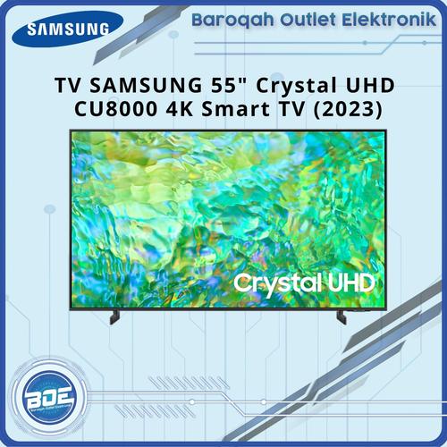 Jual SAMSUNG 55CU8000 SMART TV 55 INCH CRYSTAL UHD 4K SLIM DESIGN/ UA55CU8000KXXD - Kota ...