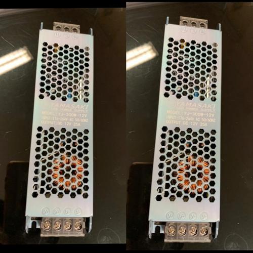 Jual Trafo Adaptor Power Supply Slim 12V 25A 300W Blue Color FULL POWER ...
