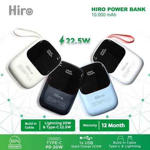 Jual Hiro Powerbank 22.5W 10000mAh Super Fast Charging - Cream - Kota Tangerang Selatan ...