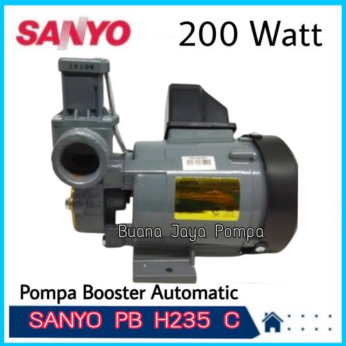Jual POMPA AIR SANYO PB H235 C POMPA BOOSTER AUTOMATIC POMPA DORONG 200 WATT - Jakarta Barat ...