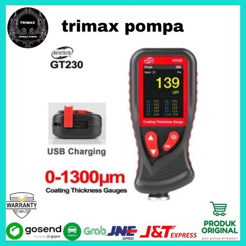Jual Benetech GT230 Film Coating Thickness Gauge Paint Tester Cat Meter ...