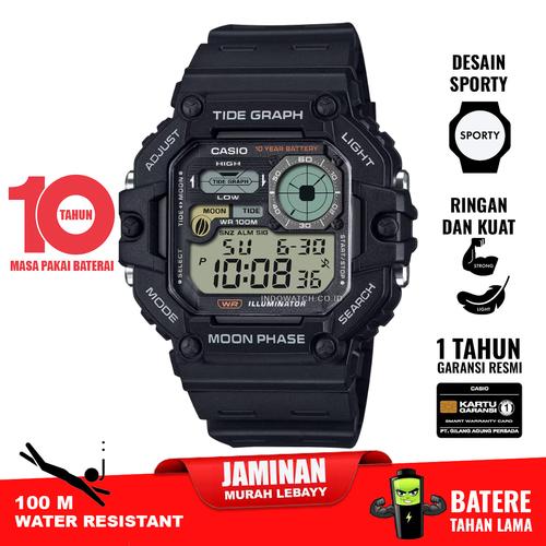 Jual Casio WS-1700H-1AV ws1700 ws 1700 original garansi resmi - Jakarta ...