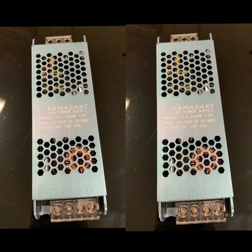 Jual Trafo Adaptor Power Supply Slim 12V 20A 240W Blue Color FULL POWER ...