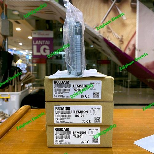 Jual PLC Mitsubishi R60DAI8- Modul Output Analog Original - Jakarta ...