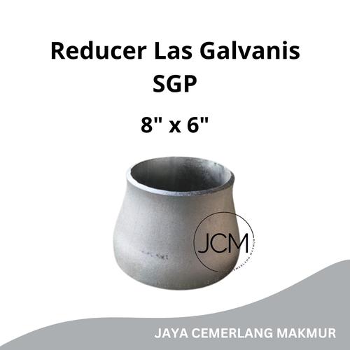 Jual Reducer Las Galvanis SGP 8" x 6" / Vlok Sock Las Galvanis SGP 8" x ...