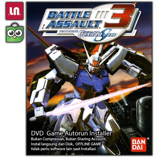Jual Battle Assault 3 featuring Gundam SEED - PC DVD Game Fight ...