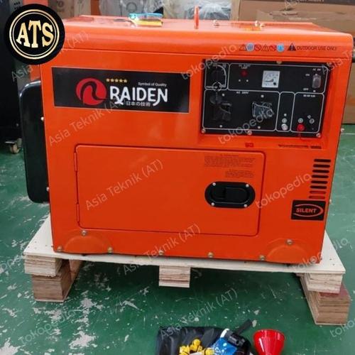 Jual genset silent 10 kva maks 7500 watt 1 phase.. Diesel generator ...