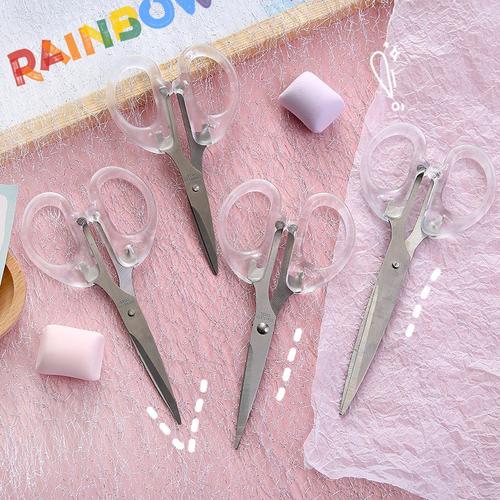 Jual Gunting Putih Transparant Gunting Kertas Transparan Perlengkapan ...
