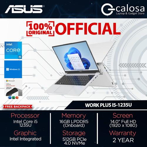 Jual ADVAN WORK PLUS I5-1235U RAM 16GB 512GB SSD 14'' UMA WIN 11 SILVER ...
