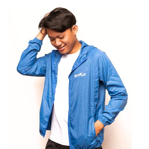 Jual Jaket Olahraga Beard Windbreaker - Abu-abu, XXXXL - Kota Bekasi ...