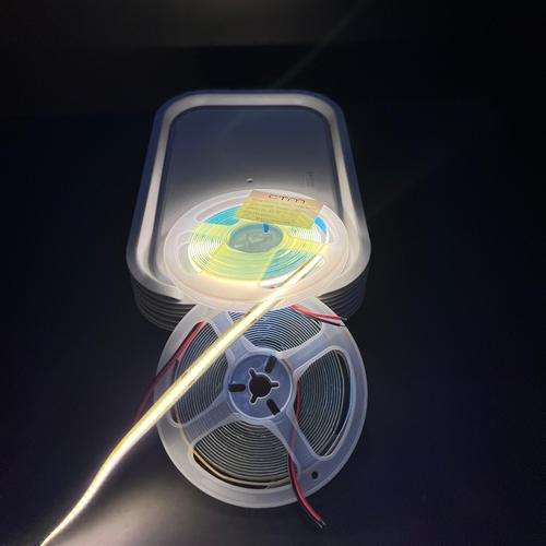 Jual Lampu CTM LED stripe COB 320D mata kecil 3000k 24v 5meter - Kab ...