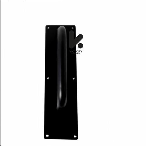 Jual Tarikan Push Pull Hitam Black Handle Pintu Push Plate Plat ...