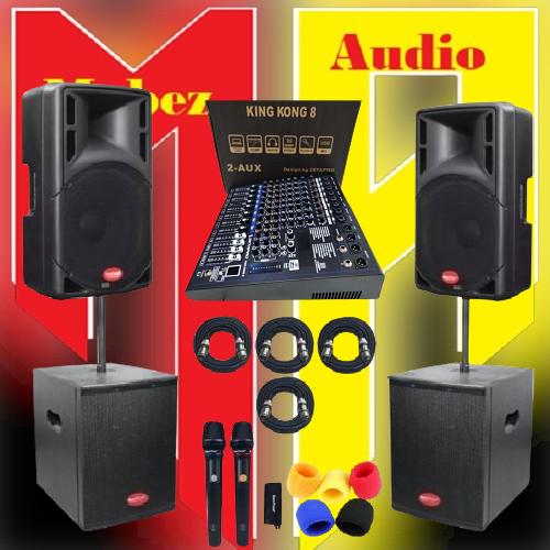 Jual Paket Speaker Sound System Outdoor Indoor Original Komplit 15 inch ...
