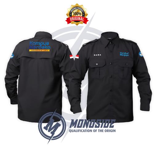 Jual KEMEJA PDL PDH PDL Lengan Panjang KAMPUS MENGAJAR Bordir Satuan ...