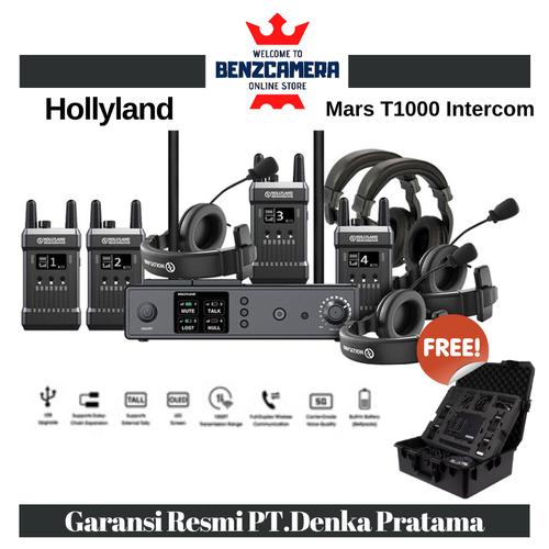 Jual Hollyland Mars T1000 Full-Duplex Wireless Intercom System - Jakarta Pusat - Benzcamera ...