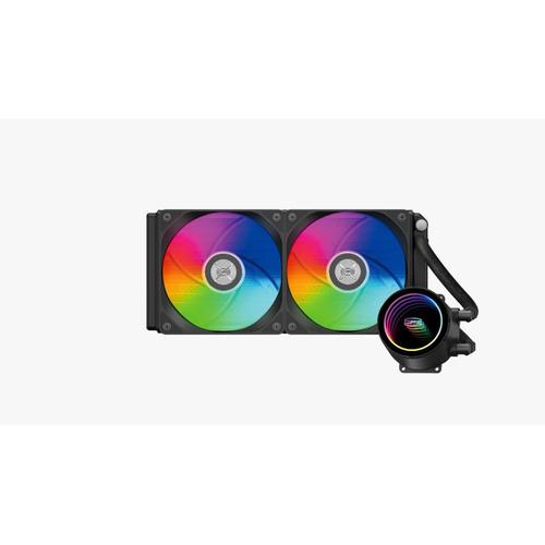 Promo PCCOOLER GI-DA240 ARGB - LIQUID CPU COOLER - Hitam Cicil 0% 3x ...