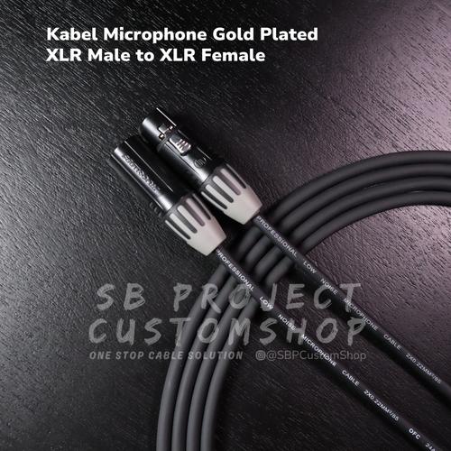 Jual Kabel Microphone Goldplate SBPcustomshop - 1 Meter - Kota Bekasi - SB Project Custom Shop ...