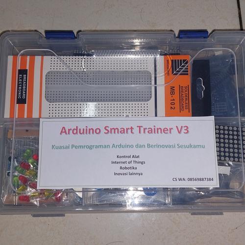 Jual Paket Belajar Arduino Smart Trainer V3 + buku materi Belajar dan ...