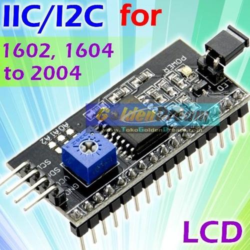 Jual IIC I2C Serial Interface for LCD 1602 to 2004 Backpack Board ...
