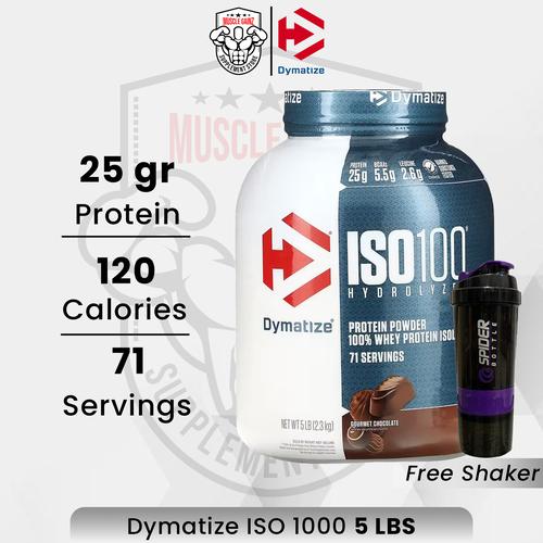 Promo ISO 100 Dymatize 5 Lbs Isolate Hydrolyzed - Vanila Cicil 0% 3x - Kab. Sleman - Muscle ...
