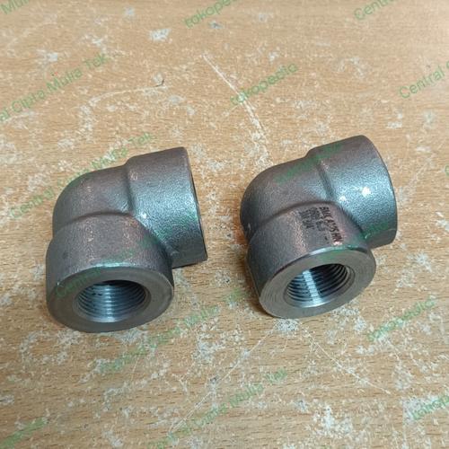 Jual Elbow 1" inch Besi A105 Knee Class 3000psi Drat NPT - Jakarta ...