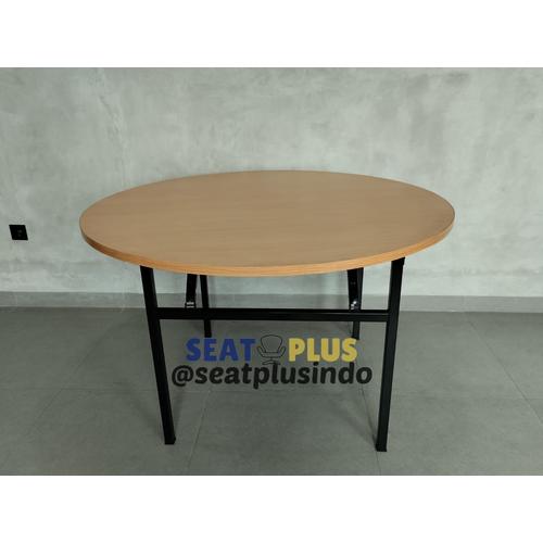 Jual Meja Lipat Bulat Meja Banquet Pesta Restaurant Sekolah Kantor ...