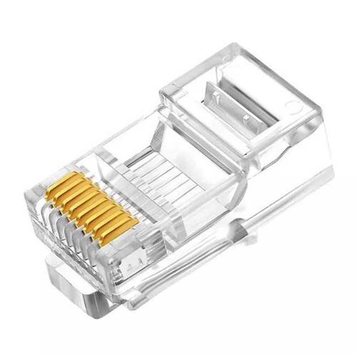 Jual Konektor RJ45 Cat5 Cat6 Connector RJ45 Cat 5 Cat 6 isi 50 Pcs Free ...