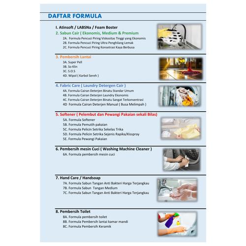 Jual Formula UMKM - 30+ Resep Produk detergen 100% Free Konsultasi ...