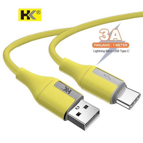 Promo HK D31 Kabel Data Micro USB / Lightning / Type C Quick Charging ...