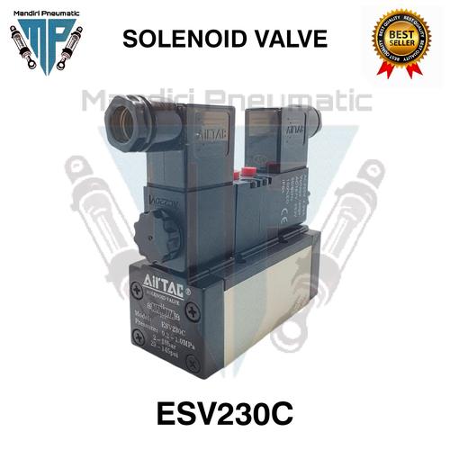 Jual ESV230C ISO AIRTAC 5/3 WAY TERMINAL SOLENOID VALVE / ESV 230C ...