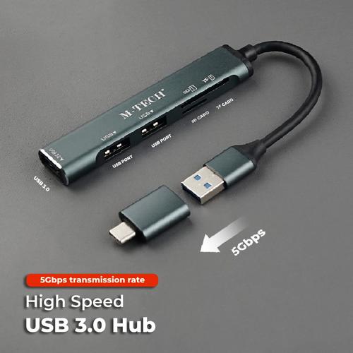 Promo USB Hub Converter Type C to USB 3.0 Multiport for Macbook Laptop ...