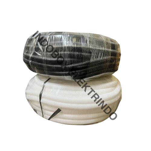 Jual Flexible Conduit / Fleksibel Konduit 20mm (PUTIH & HITAM) Selang ...